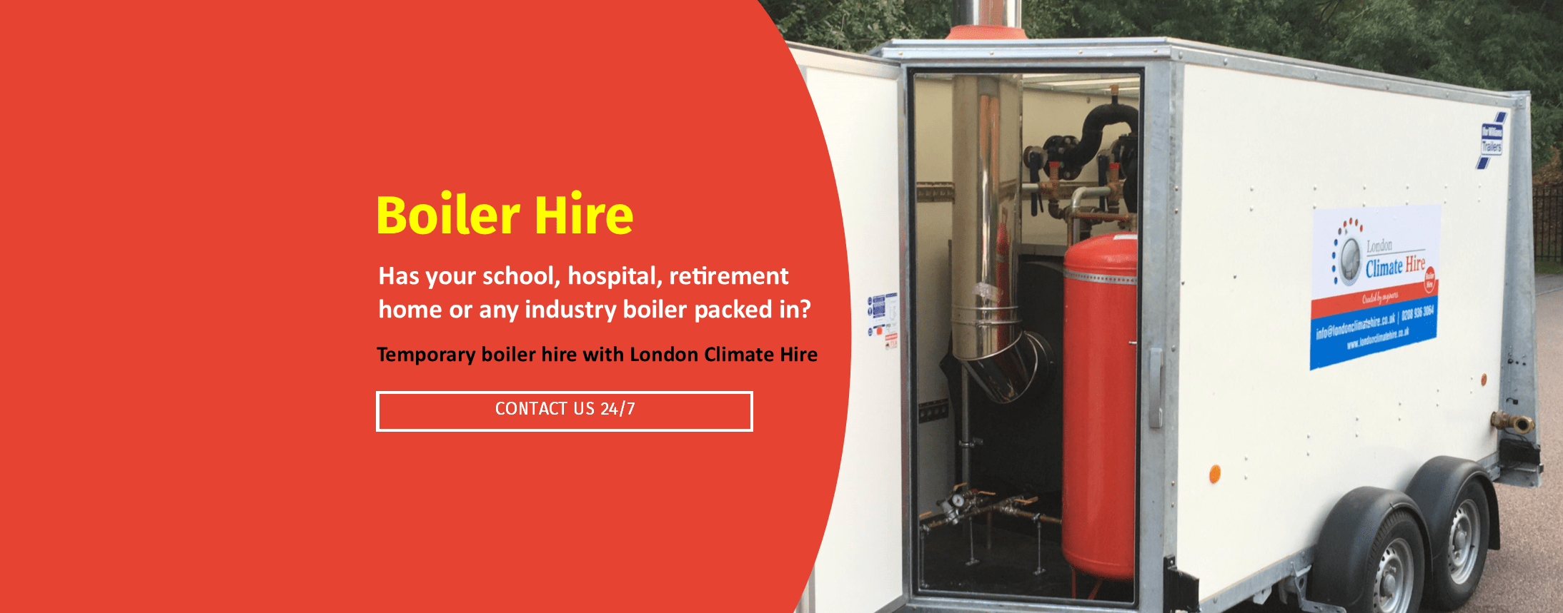 Temporary Boiler - London & Nationwide - Quick Delivery & Installation
